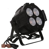 China 4 *50WRGBW/War+Withe 512DMX LED Cob Par Can Light For TV Studio Theater LED Face Light 200W Par for sale