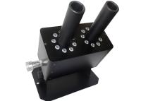 China Double Pipe LED CO2 Cryo Jet concert smoke Stage Fog Machine for sale