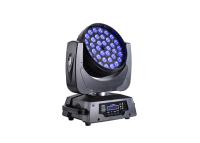 China 4in1 RGBW 36*10W  LED Wash Moving Head Light 36*18W 6in1 RGBWA+UV LED ZOOM DJ Stage Light 16CH 512DMX control for sale