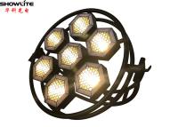 China 7x60W LEDs Retro Flashing Stage Background Light 10000LM for sale