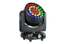 China 37*15w LED Moving Head Light RGBW 4 In1 Zoom Wash Circle Control  For DJ Stage for sale