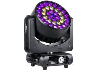 China 37*15w LED Moving Head Light RGBW 4 In1 Zoom Wash Circle Control  For DJ Stage for sale