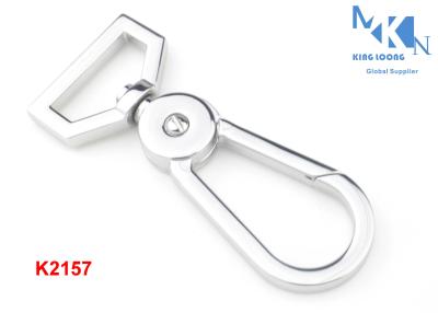 China 25.5mm Metal Snap Clips Customized Design , Different Size Swivel Hooks For Handbags for sale