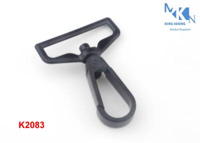 China Black Metal Bag Snap Hook Hardware For Strap Belting OEM Or ODM Accepted for sale