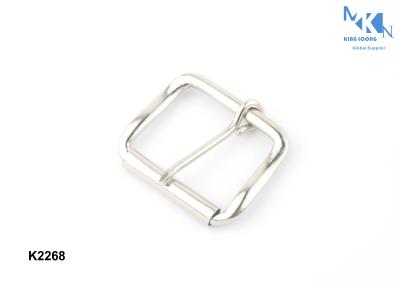 China Leather Bags Metal Belt Buckle 32mm Nickle Color Plating For Handbags for sale