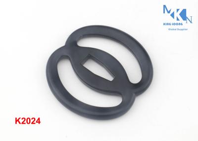 China Black Color Square Bag Metal Buckle For Handbag & Bag 36 x 36mm Size durable for sale