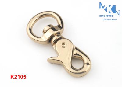 China OEM ODM Brass Bag Snap Hook Zinc Alloy Swivel Eye Snap Hook For Purse for sale
