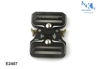 China Professional Metal Belt Buckle 39mm For Tactical Belt Nickle / Lead Free for sale