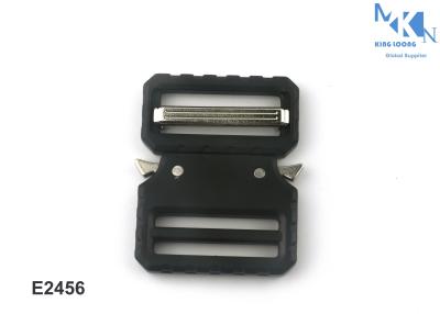 China Zinc Alloy Metal Belt Buckle 38.5mm Inner Size Black Color Corrosion Resistant for sale
