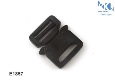 China 49mm Cobra Tactical Clasp High Class Metal Belt Buckle With CNC Engrave Logo for sale
