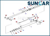 China 721-98-00680 7219800680 Arm Sealing Kit PC78US-10 Excavator Komatsu Cylinder Repair Seal Kit for sale