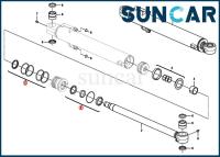 China Boom Seal Kits VOE15016598 VOE 15016598 EC35C ECR48C SUNCARVO.L.VO Hydraulic Cylinder Replacement Kits for sale
