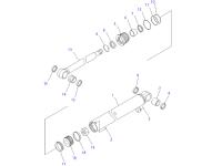 China Komatsu 707-98-14910 Arm Seal Kit Fits PC20MR-2 PC27MR-3 40MM Rod 65MM Bore Cylinder for sale