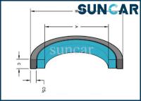 China SPGN Piston Seal Hydraulic Cylinder Compact Seals for sale