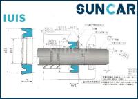 China Hydraulic Cylinder IUIS Piston Rod Seal for sale