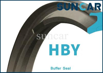 China Mechanical Seal HBY Hydraulic Seals Rod Buffer Seal PUR+PA Material for sale