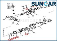 China D375A-3D Dozer 707-99-74420 Blade Tilt Cylinder Replacement Kits Komatsu Service Kit for sale