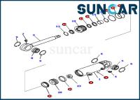 China D31EX-22 Komatsu Parts 707-99-24650 Bulldozer Service Kit Tilt Cylinder Sealing Kit for sale