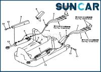 China 707-98-41010 7079841010 Blade Lift Cylinder Seal Kit For Komatsu Power Angle Tilt Dozer for sale