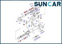 China 707-98-77210 Komatsu PC1100-6 Excavator Bucket Cylinder Service Kit Oil Seal Repair Kits for sale