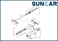 China 707-00-50310 Komatsu Boom Cylinder Seal Kit For PC05-1 Excavator Replacement Service Kit for sale
