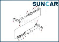 China 878000378 Komatsu Sealing Kit Oil Resistance PC07-2 Bucket Cylinder Repair Kits Machinery Gasket Kit for sale