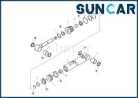 China 878000382 Boom Swing Cylinder Seal Kit Komatsu Excavator PC05-7 Inner Repair Oil Sealing Gasket Kit for sale