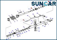 China ISO9001 Seal Kit 707-99-27110 Lift Cylinder Repair Sealing Kit For D65WX-16 Komatsu Service Parts for sale