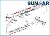 China 707-99-78770 Komatsu Seal Kit ISO9001 PC1250-7 Hydraulic Cylinder Repair Kits Oil Sealing for sale