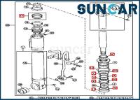 China 290D Boom Cylinder 4369764 Seal Repair Kit John Deere Excavator Replacement Service Kits for sale
