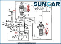 China AT196471 Boom Cylinder Seal Kit Service Kits For 450CLC 550LC Deere Models Equipment for sale