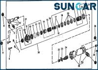China AR105677 Bucket Seal Kit Hydraulic Cylinder Repair Kits For 890A John Deere for sale