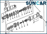 China Crowd Cylinder AR105687 Repair Seal Kit Deere Sealing Kit For Excavator 890A Models for sale