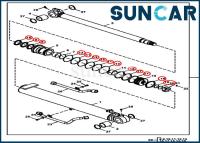 China Cylinder Seal Kit FYD00000071 Hydraulic Boom Sealing Kit Fits 50D 50G John Deere for sale