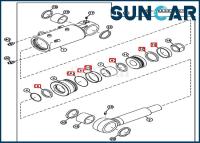 China 4687562 Blade Cylinder Seal Kit John Deere Seal Repair Kit Fits 70.00*120.00 CYL for sale