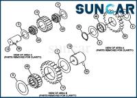 China CA2552272 Floating Seal GP 255-2272 2552272 Group Oil Seal Fits C.A.T 328D LCR Excavator for sale