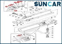 China CX75SR CX80 Case LZ00470 Standard Boom Seal Kit For Cylinder Assy Replacement Parts for sale