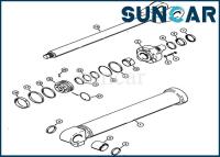 China G110524 Lift Cylinder Seal Kit For North America Case 621 721 Wheel Loader Construction Equipment for sale