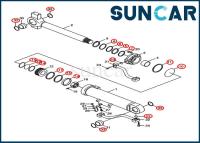 China 31Y2-03400 31Y203400 Bucket Seal Kit Cylinder Repair Kits Fits 1221E Loader CASE Construction for sale