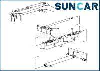China Excavator Seal Kit YM172173-72900 Arm Cylinder Sealing Kit For PC20FR-2 Komatsu Inner Parts for sale