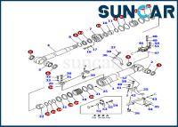 China Boom Lift Repair Kit Hydraulic Cylinder 707-99-46390 For Komatsu PC210LC-8K PC210NLC-8K Heavy Equipment for sale
