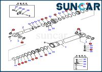China 721-98-00420 Arm Service Kit Cylinder Seal Kit For PC290LC-11 PC290LC-8 Komatsu Inner Parts for sale