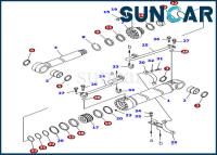 China 707-99-46140 7079946140 PC228USLC-3 Boom Cylinder Seal Kit For KomatsuExcavator Overseas Version for sale