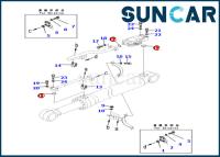 China 721-98-00290 7219800290 Komatsu Boom Cylinder Service kit For PC240LC-11 PC240NLC-11 PC240LC-11E0 PC240NLC-11E0 for sale