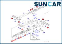 China Bucket Cylinder Repair Kit Komatsu Fits 707-99-47890 707-99-47890 For PC240LC-8K PC240NLC-8K for sale