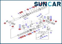 China Boom Cylinder Replacement Kit 707-99-59320 7079959320 For PC270-8 PC270LC-8 PC308USLC-3E0 for sale