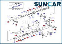 China 707-99-67280 Arm Oil Seal Kit Hydraulic Cylinder For PC300-6 PC300-6Z Komatsu Excavator Service Kit for sale