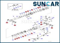China Arm Cylinder Replacement Kit 7079968780 707-99-68780 For PC400LC-8 PC400-8 PC400-8R Komatsu for sale