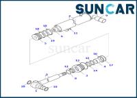 China Bucket Cylinder Seal Kit Komatsu 7079926530 707-99-26530 For PC390LL-10 WB142-5 WB146-5 for sale