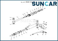 China Swing Cylinder Seal Kit Swing Cylinder Sealing Kit 20T-63-86103 20T6386103 Komatsu Fits PC40-1 for sale